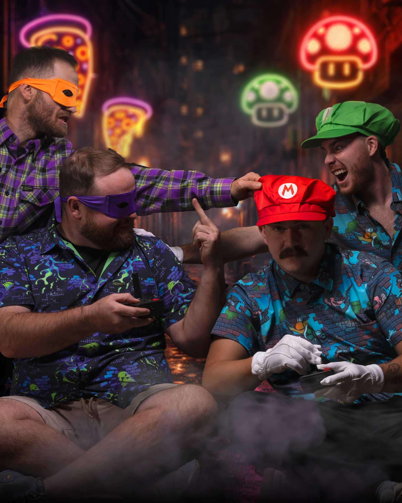 Mario Bros x TMNT – Retro Rifle