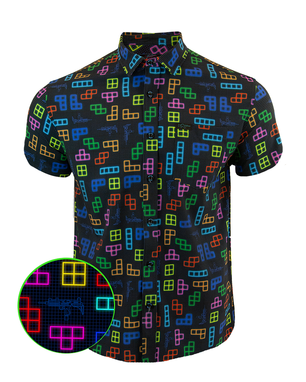 Retro - Men's Button Down - Arcade Series 3
