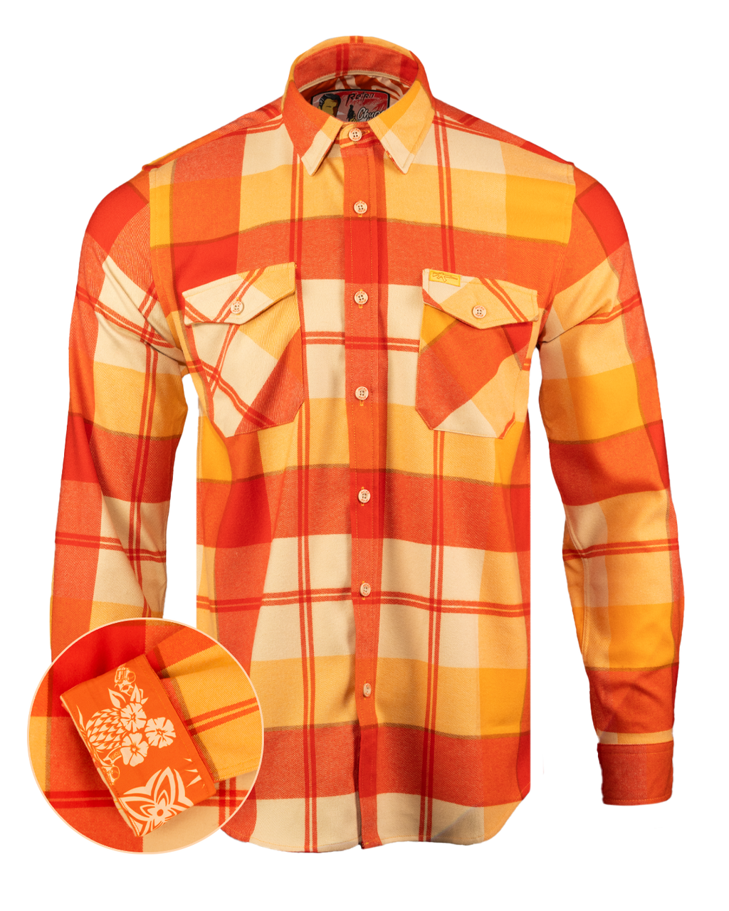 Retro - Men's Flannel - Chuck