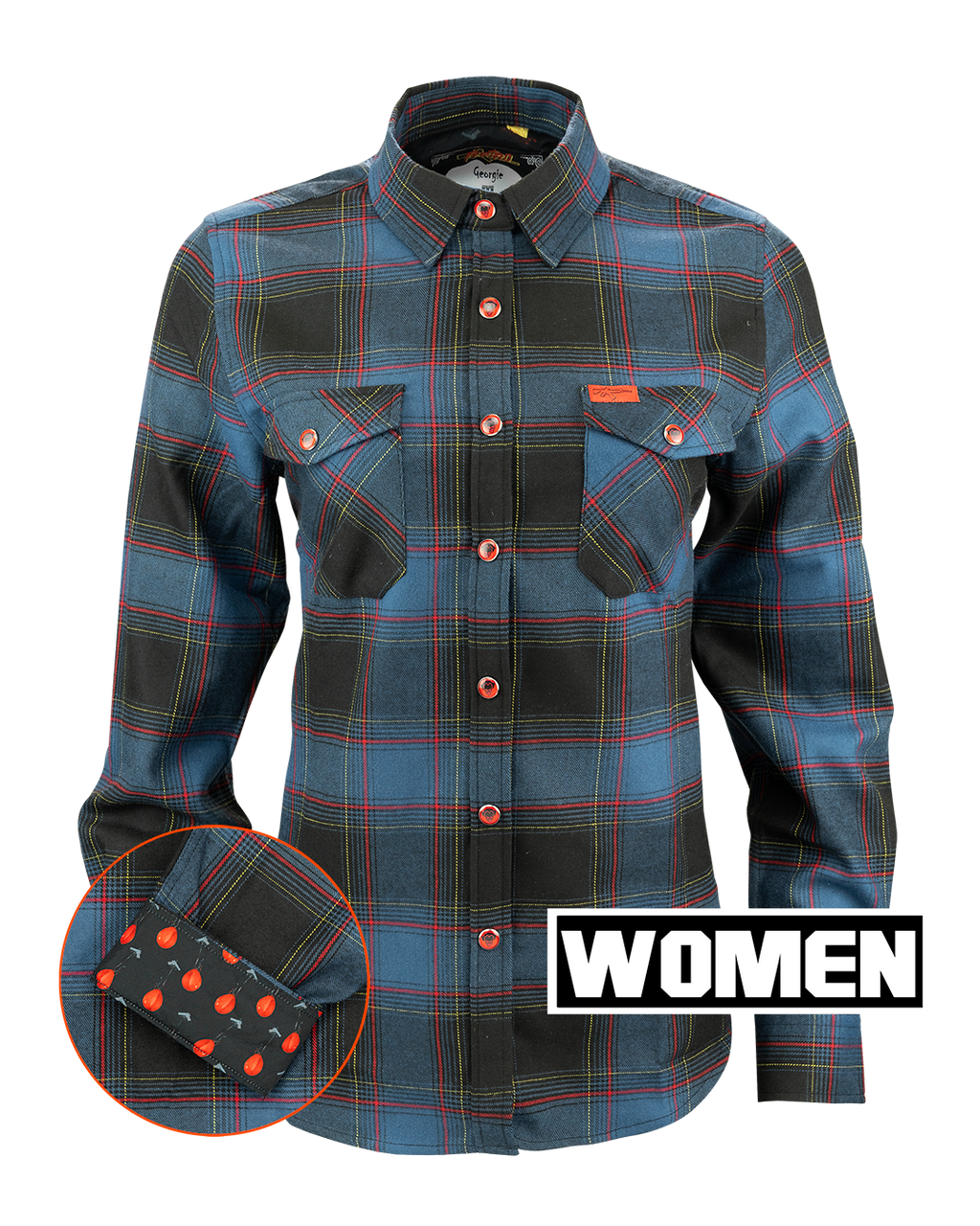 Retro - Women's Flannel - Georgie Flannel