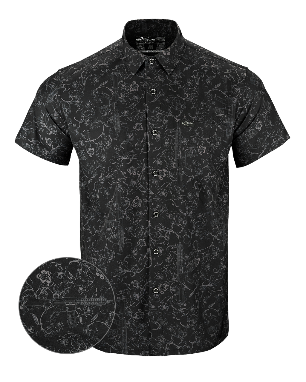 Gray Man Button Down – Retro