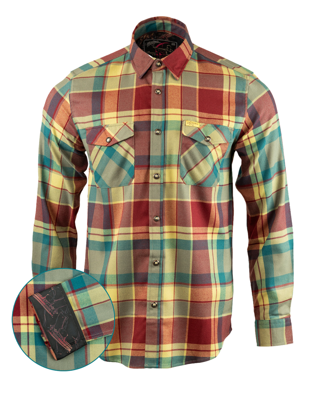 Retro - Men's Flannel - The Hitman V2