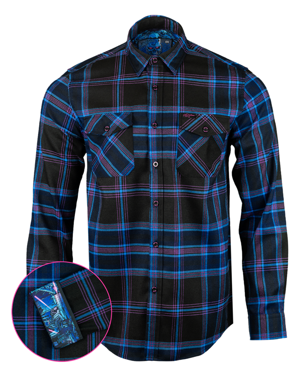 Retro - Men's Flannel - Judgement Day Flannel