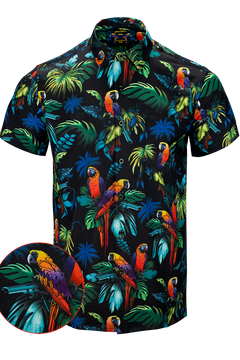 Retro Rifle - Men's Button Down - Maximum Pain