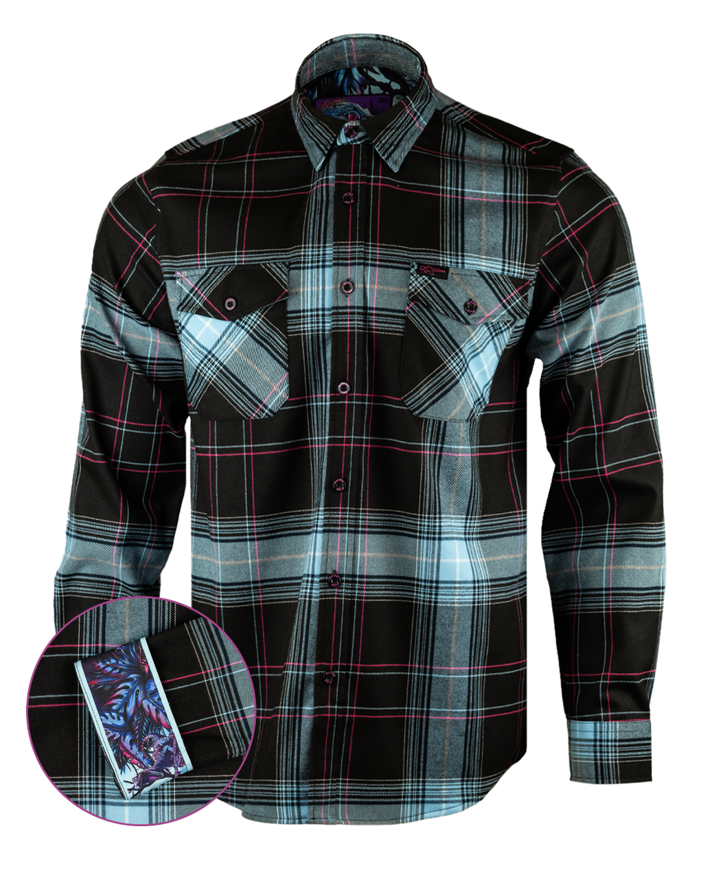 Retro - Men's Flannel - Prehistoric V2