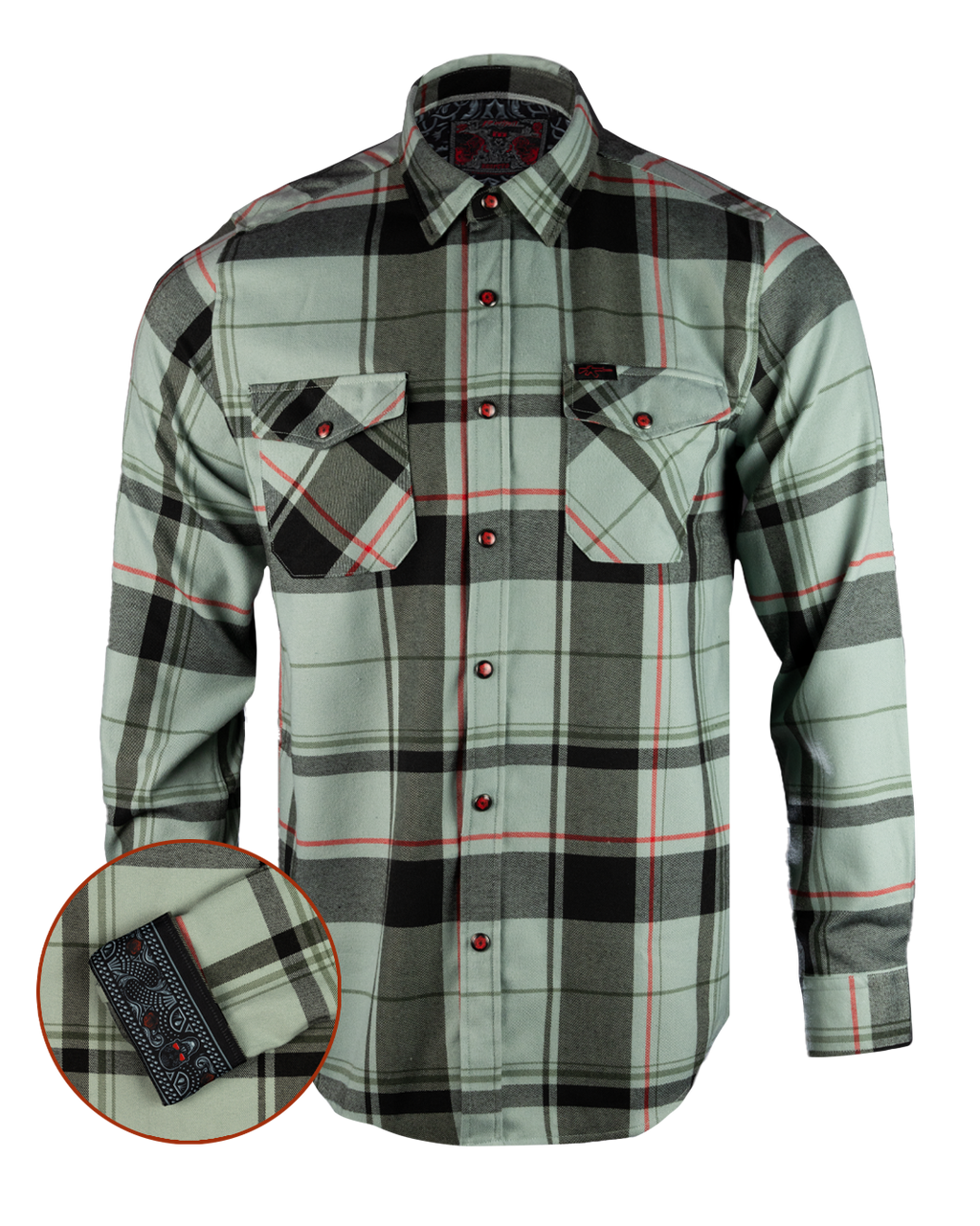 Respeto Flannel (Pearl Snaps) – Retro