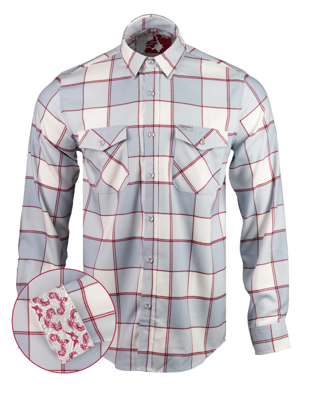 Retro - Men's Flannel - Retro Royale