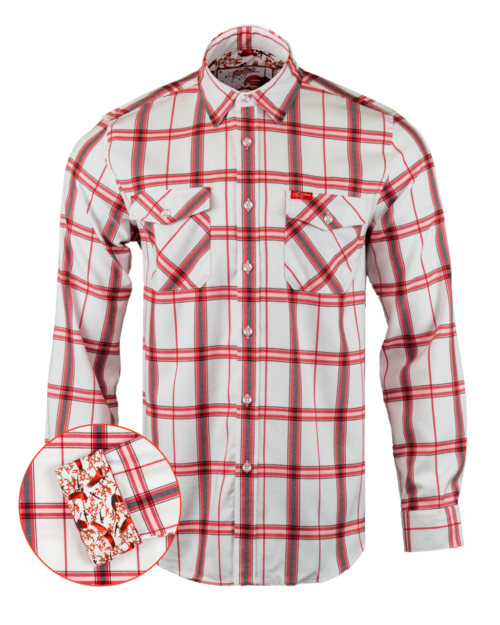 Retro - Men's Flannel - Sakura Flannel
