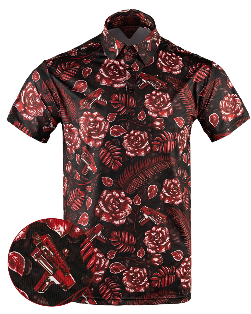 Retro - Men's Polo Shirt - Shotgun Safari V2