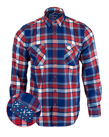 Retro Rifle - Men's Flannel - The 4th Flannel