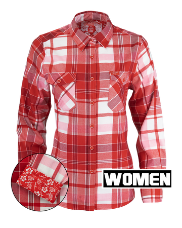Retro Rifle - Women's Flannel - The Aloha Flannel