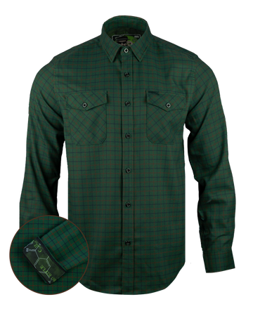 Retro Rifle - Men's Flannel - The Chemist Flannel