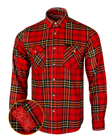 Retro Rifle - Men's Flannel - The Club Flannel