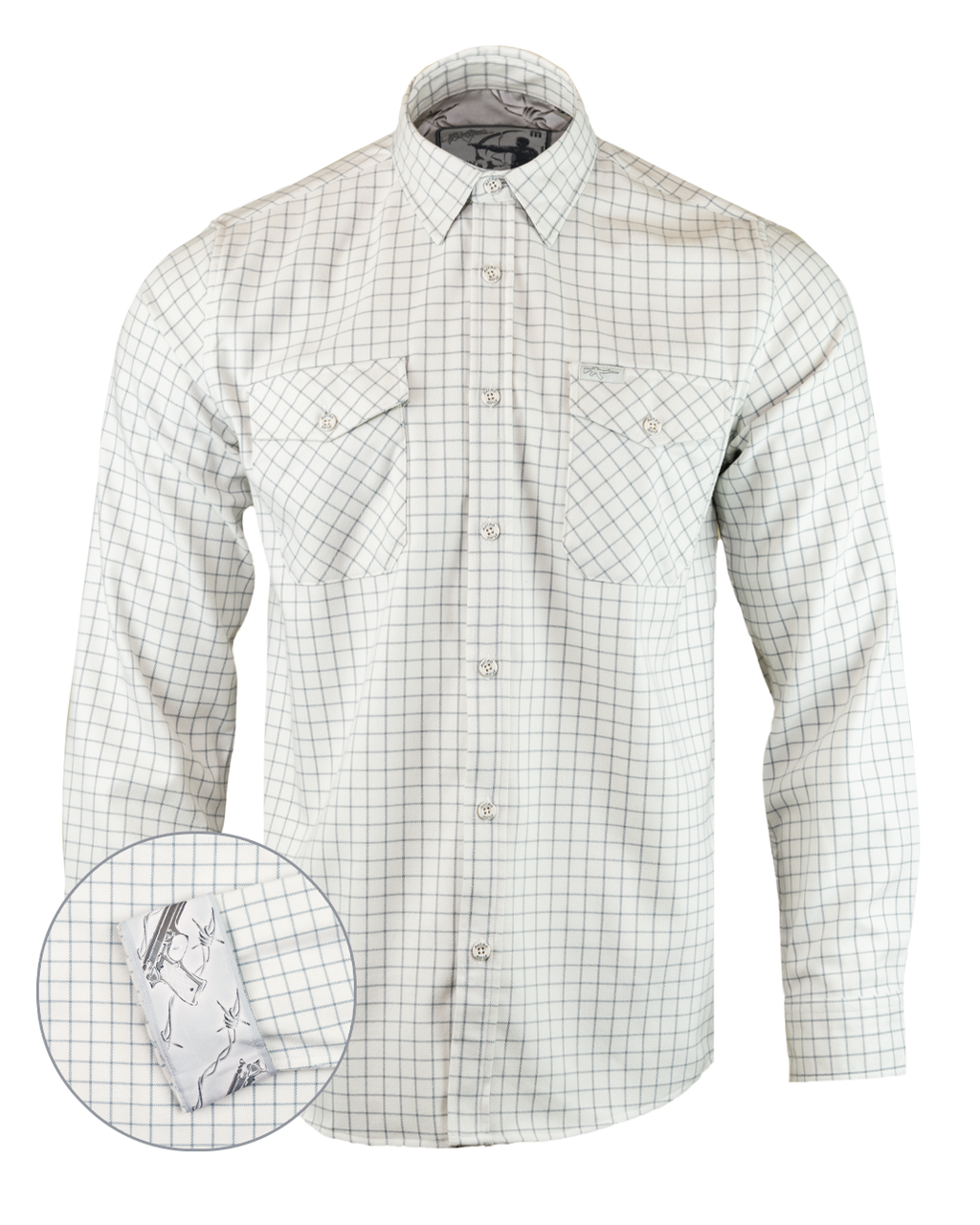 Retro - Men's Flannel - The Hitman