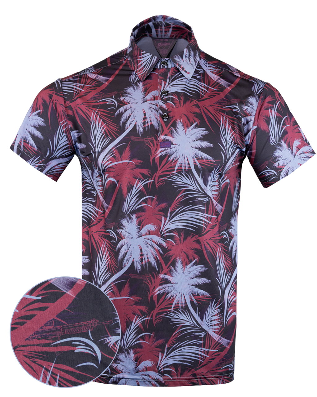 Retro - Men's Polo Shirt - Luau Polo V2