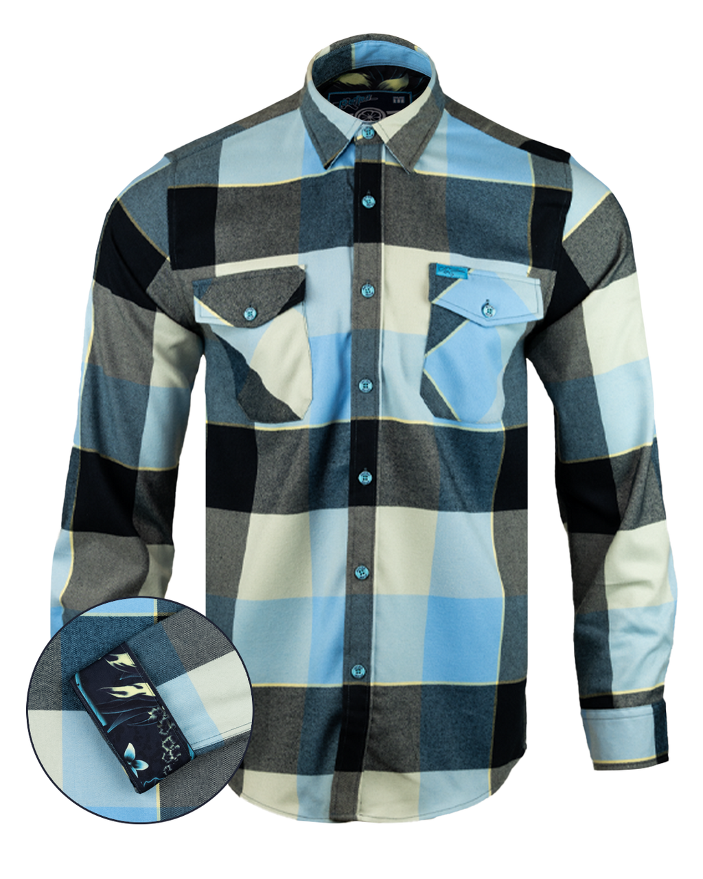 Retro - Men's Flannel - The Miyagi Flannel
