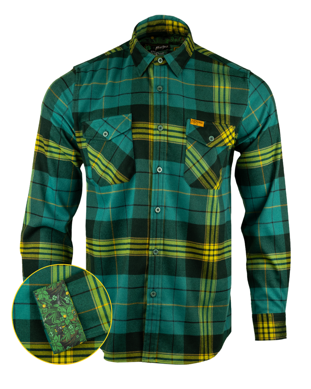 Retro - Men's Flannel - The St. Pat