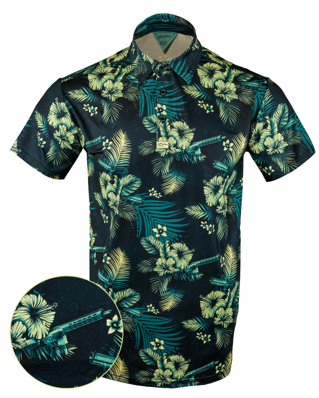 Retro - Men's Polo Shirt - Tropics V2