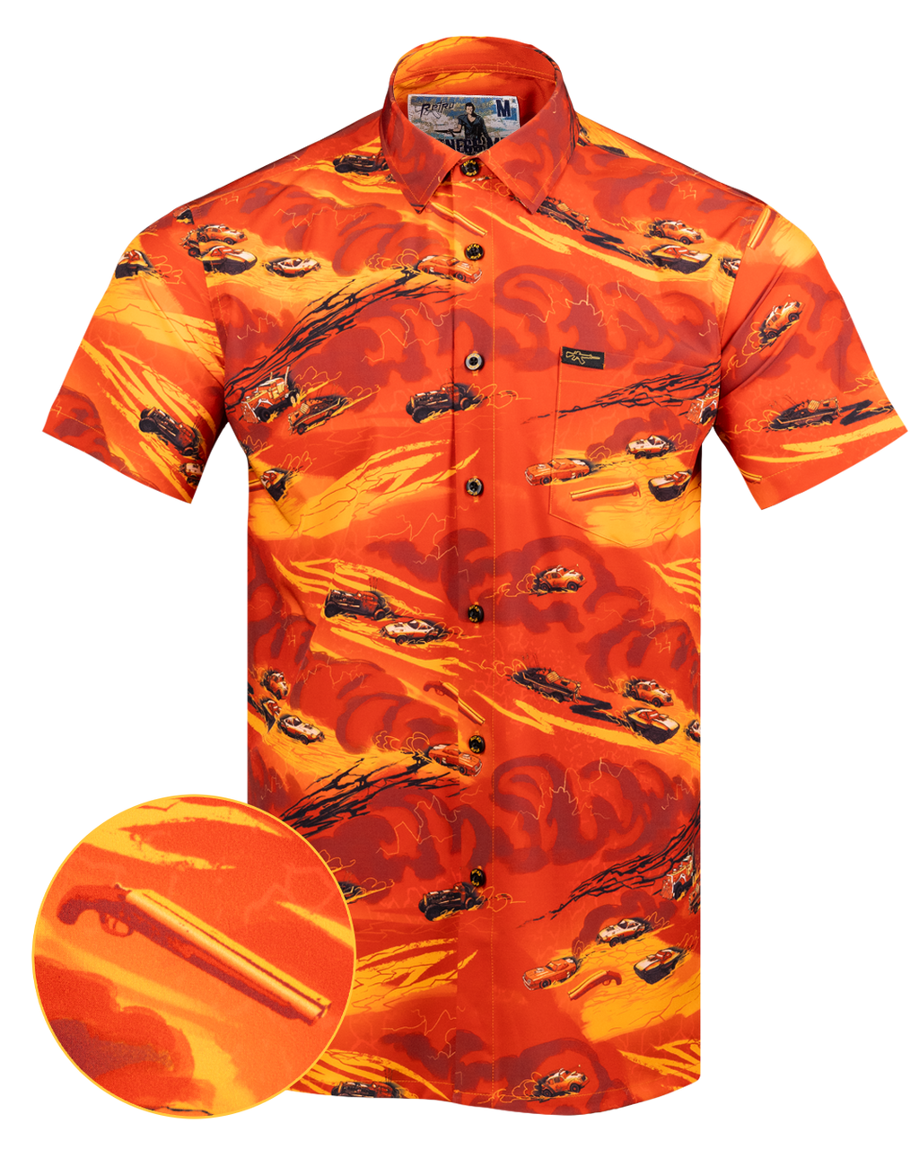 Retro - Men's Button Down - Witness Me