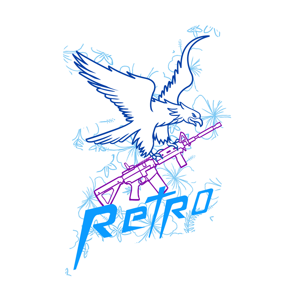 Prey Design Sticker – Retro